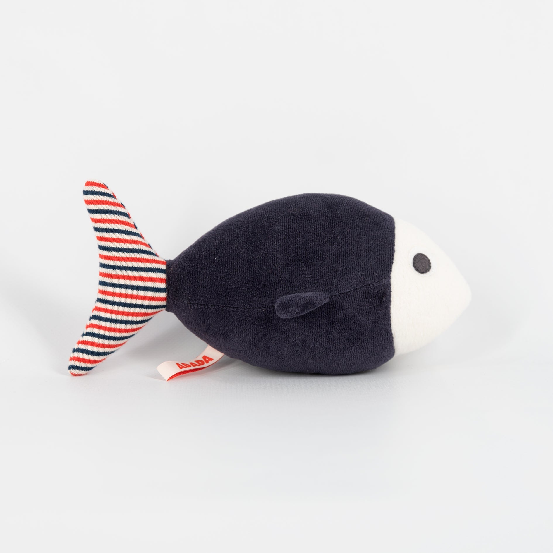 Henry the fish plushie - Tricolor
